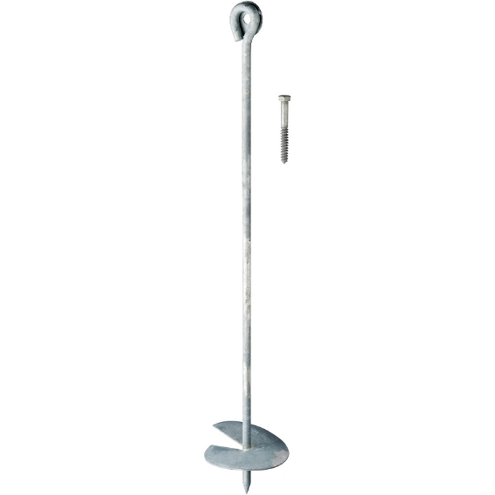 Bodenanker 50 cm zum Eindrehen günstig online kaufen? Wovar.de!